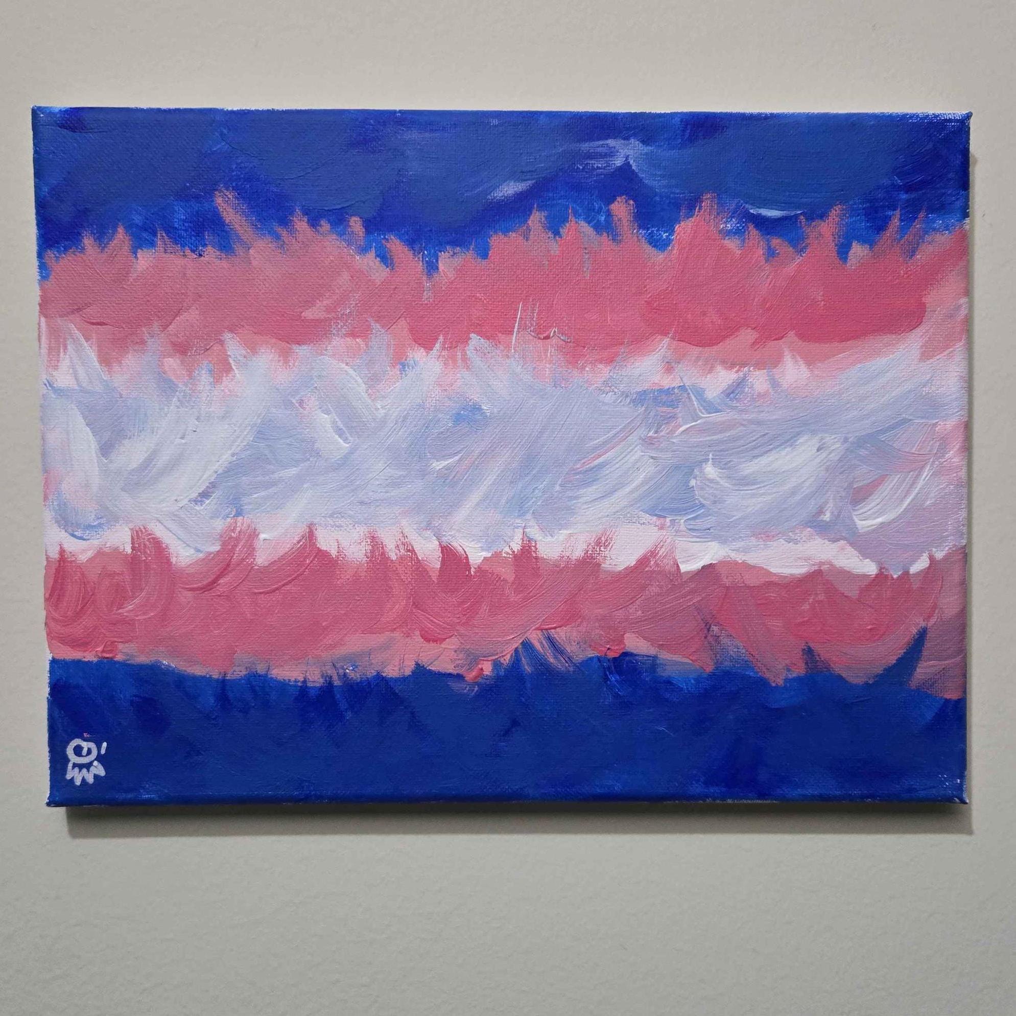 Custom Pride Flag Paintings - Etsy