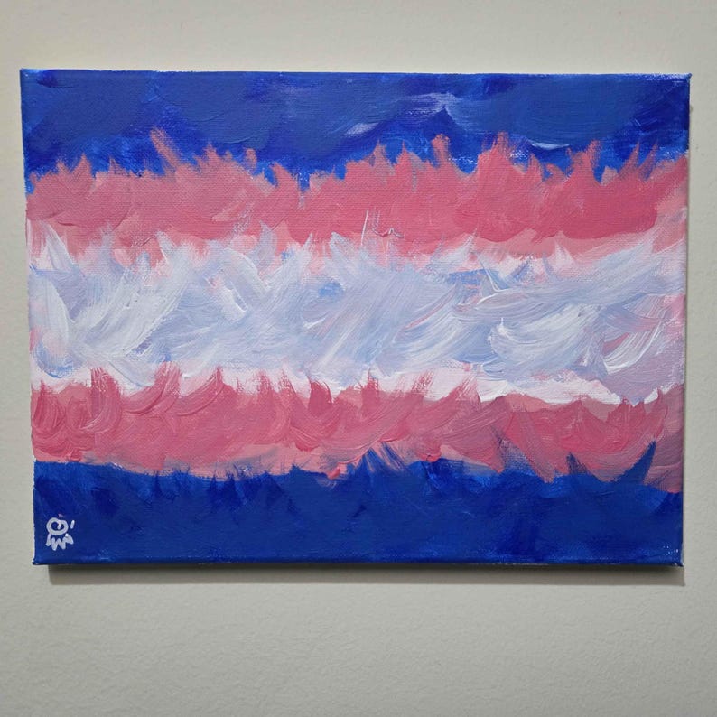 Custom Pride Flag Paintings - Etsy