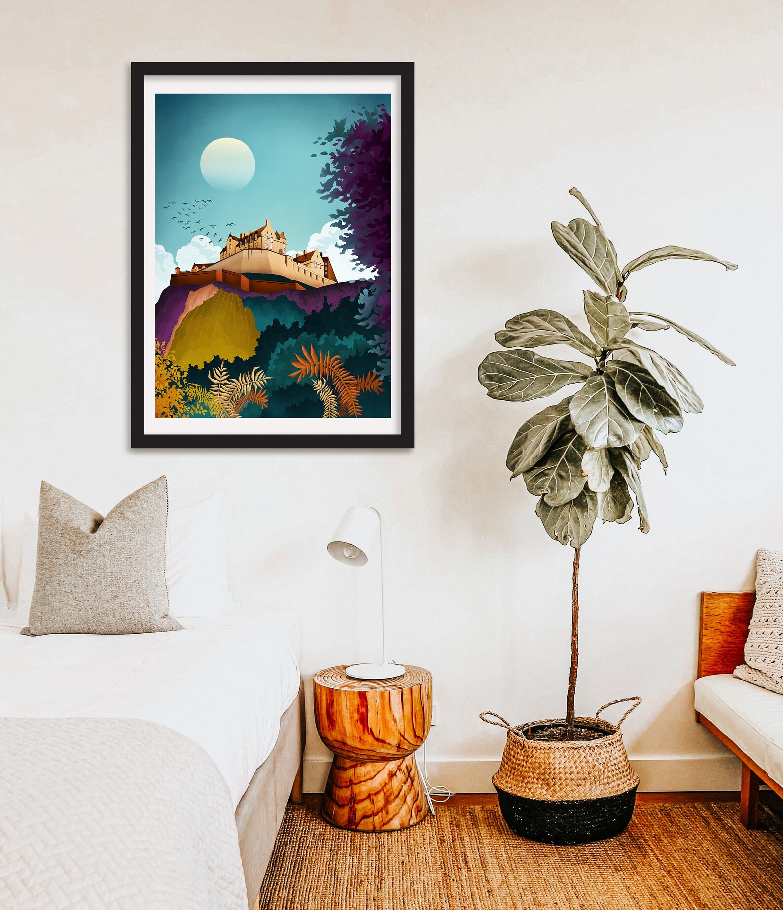 Edinburgh Castle | Edinburgh Print | Scotland Print | Scottish Wall Art ...