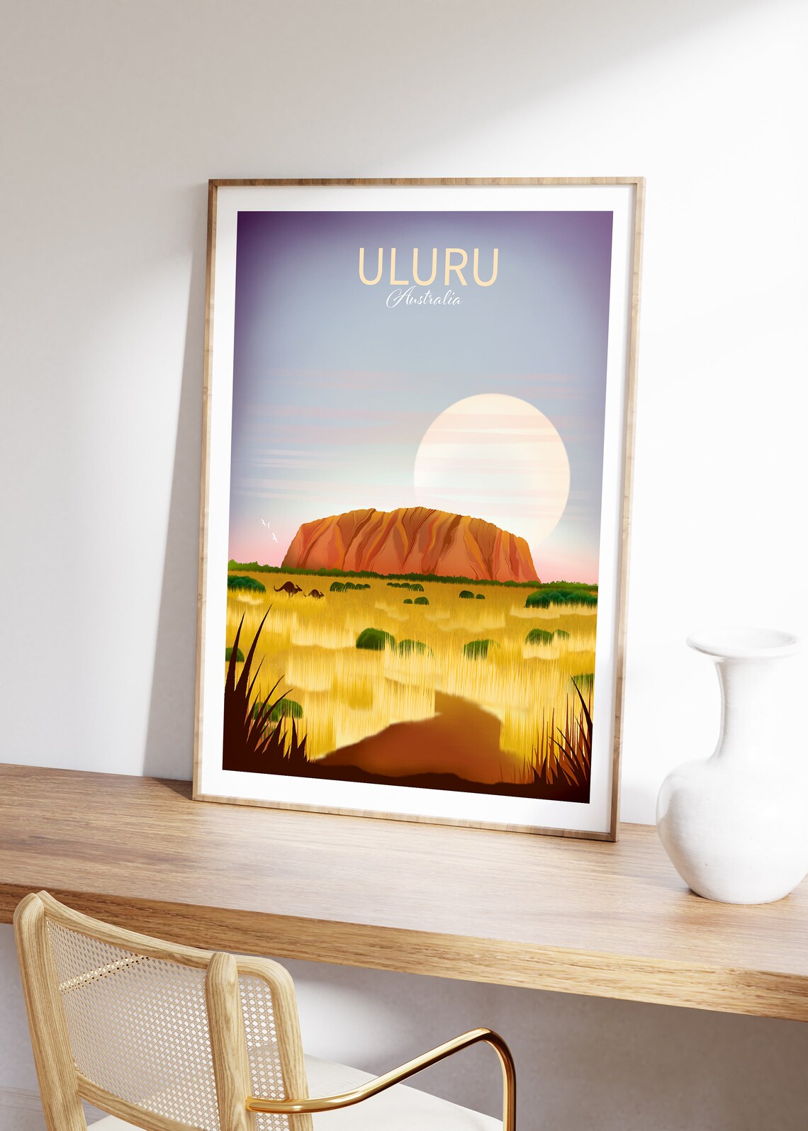 Uluru - Ayers Rock Print | Australia Print | Uluru Poster | Australia ...