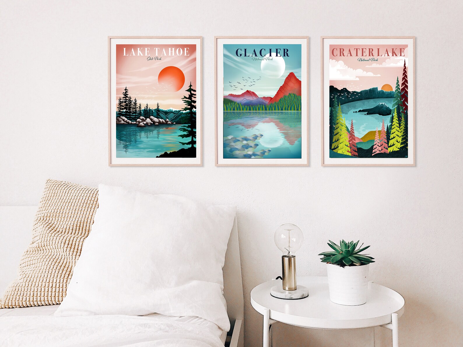 Glacier National Park Montana Wall Art Glacier Print - Etsy