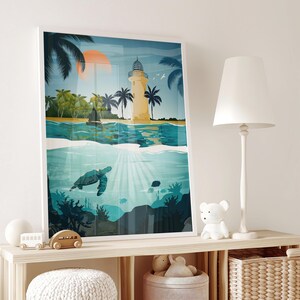 Biscayne National Park, Florida Poster, National Park Print, Florida ...