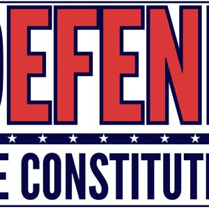 2 Defend the Constitution Protest Posters, Printable Signs ...