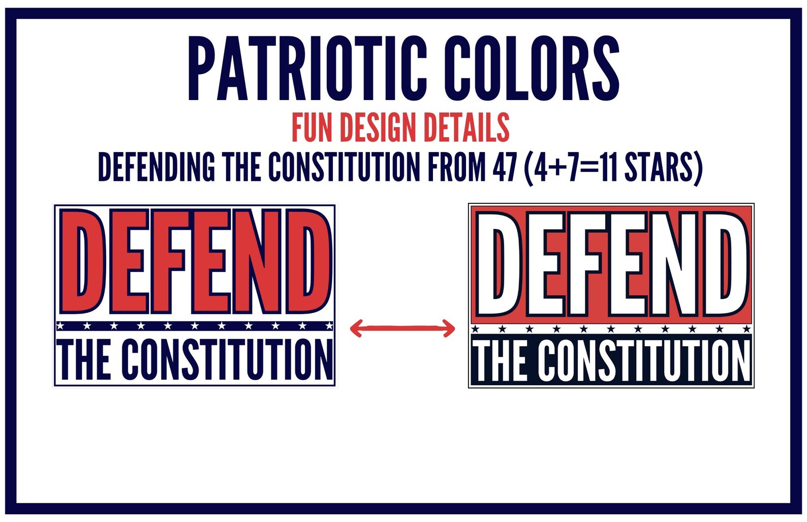2 Defend the Constitution Protest Posters: Patriotic Printable Signs ...