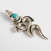 Balinese Sterling Silver Turquoise Om Symbol Mantra Pendant / - Etsy
