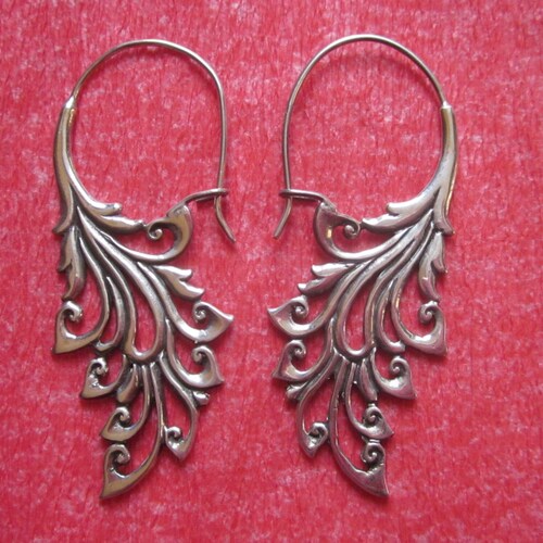 Bali Sterling Silver Earrings / Silver 925 / Balinese Handmade - Etsy UK