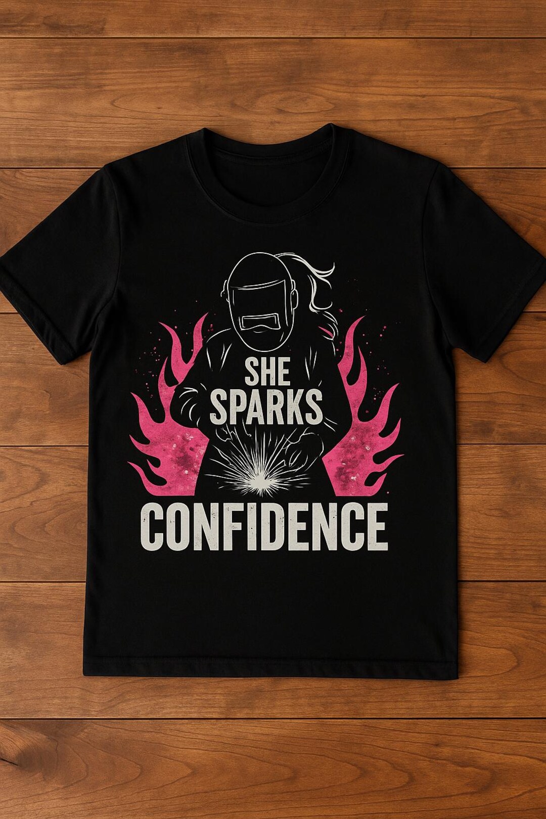 She Sparks Confidence PNG | Female Welder Digital Download | Women in ...