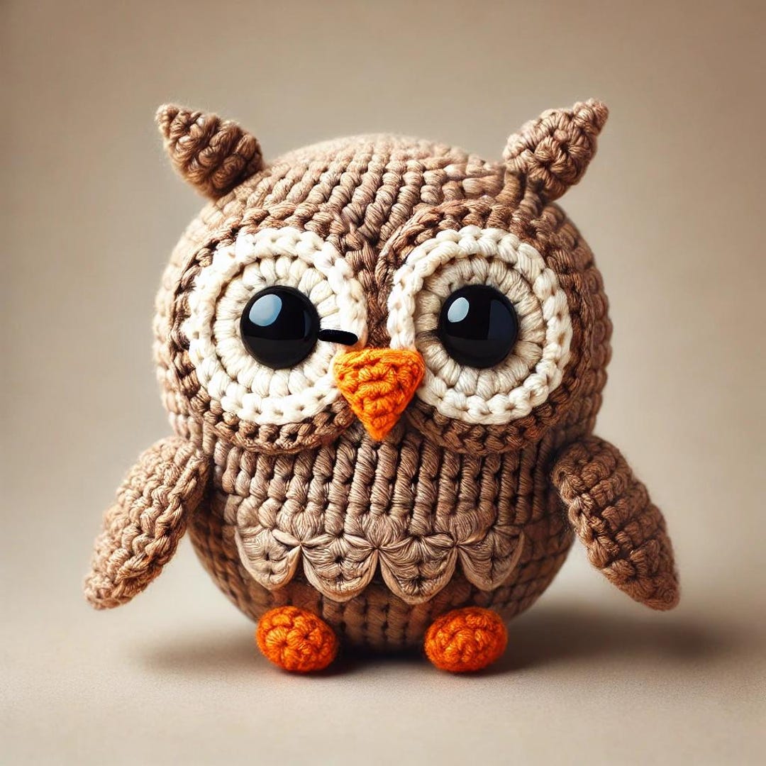 Baby Owl Crochet Pattern, Cute Animals Argumini, Crochet Patterns PDF ...