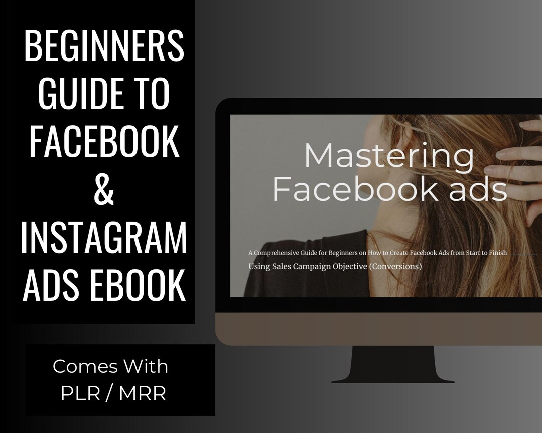 Beginners Guide to Facebook & Instagram Ads | Step by Step Ebook With ...
