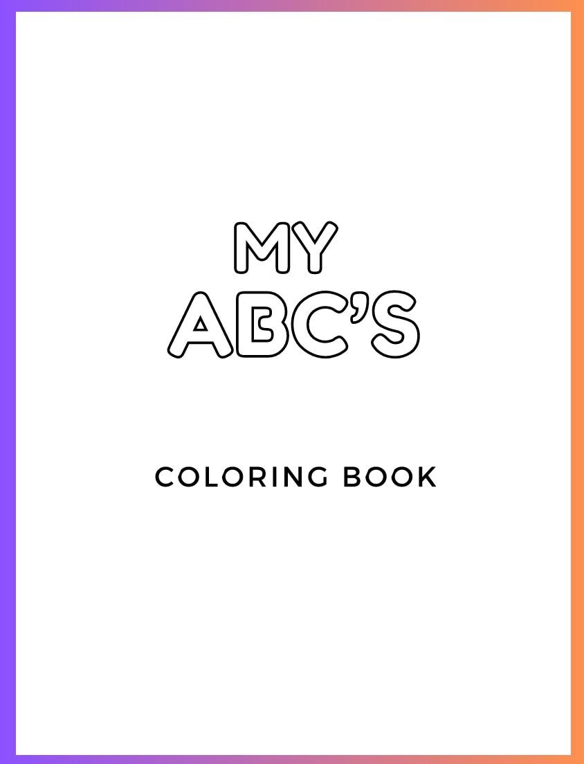 Printable Coloring Book/pages - Etsy