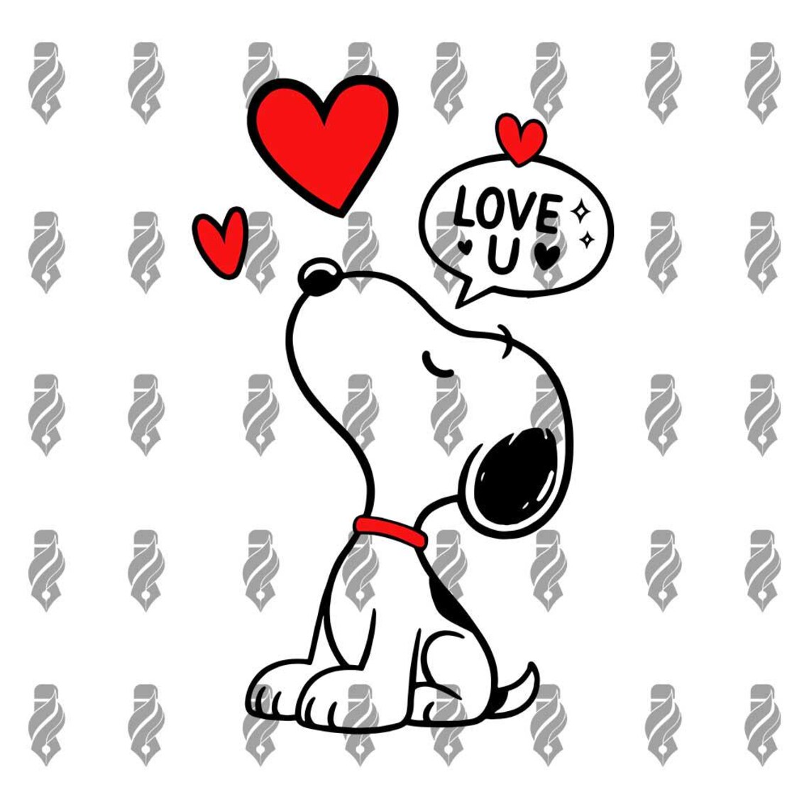 Snoopy T-shirt PNG, Funny Cartoon Tee SVG, Digital Gift for Friend ...