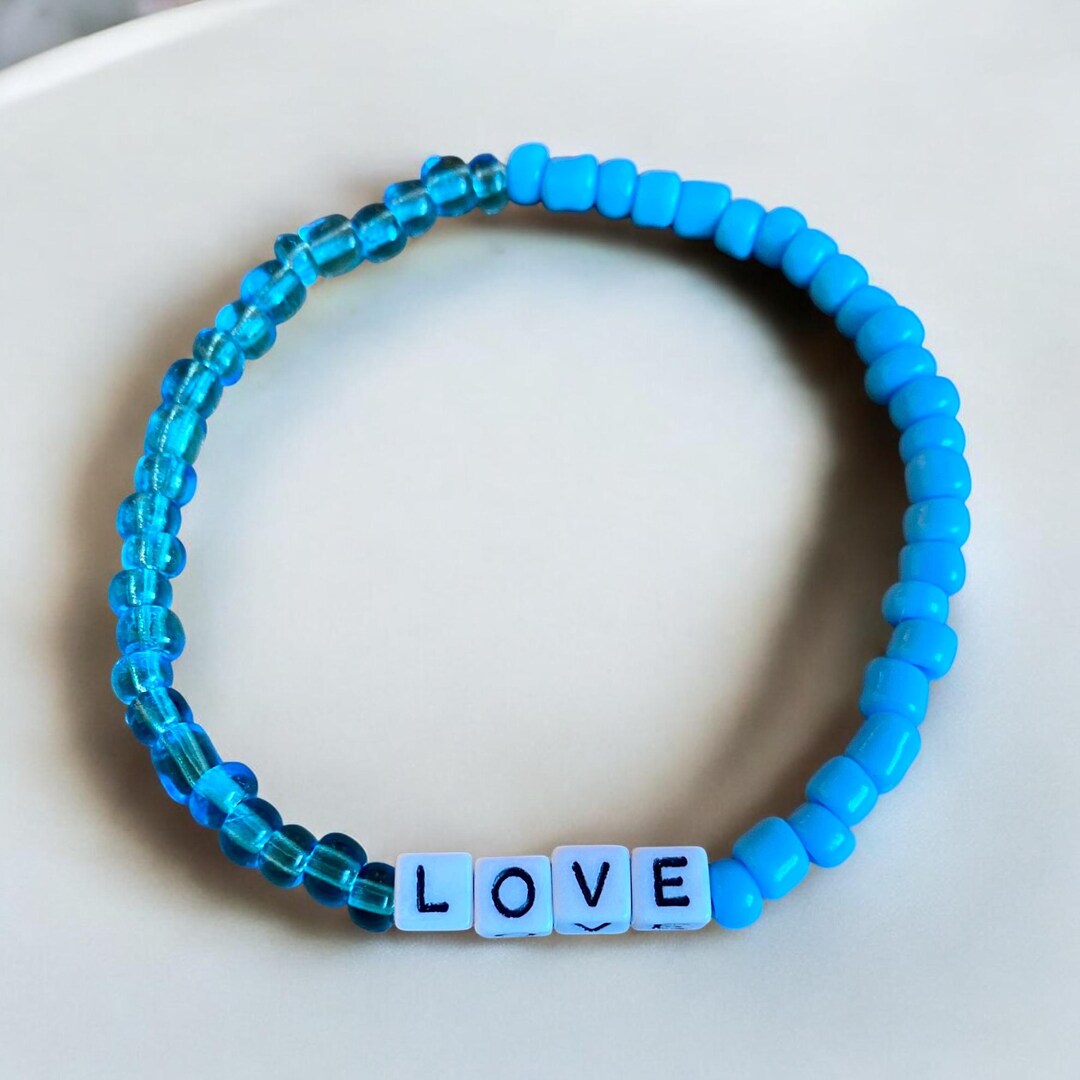 Blue Love Friendship Bracelet Blue Bracelet Movement Blue Friendship ...