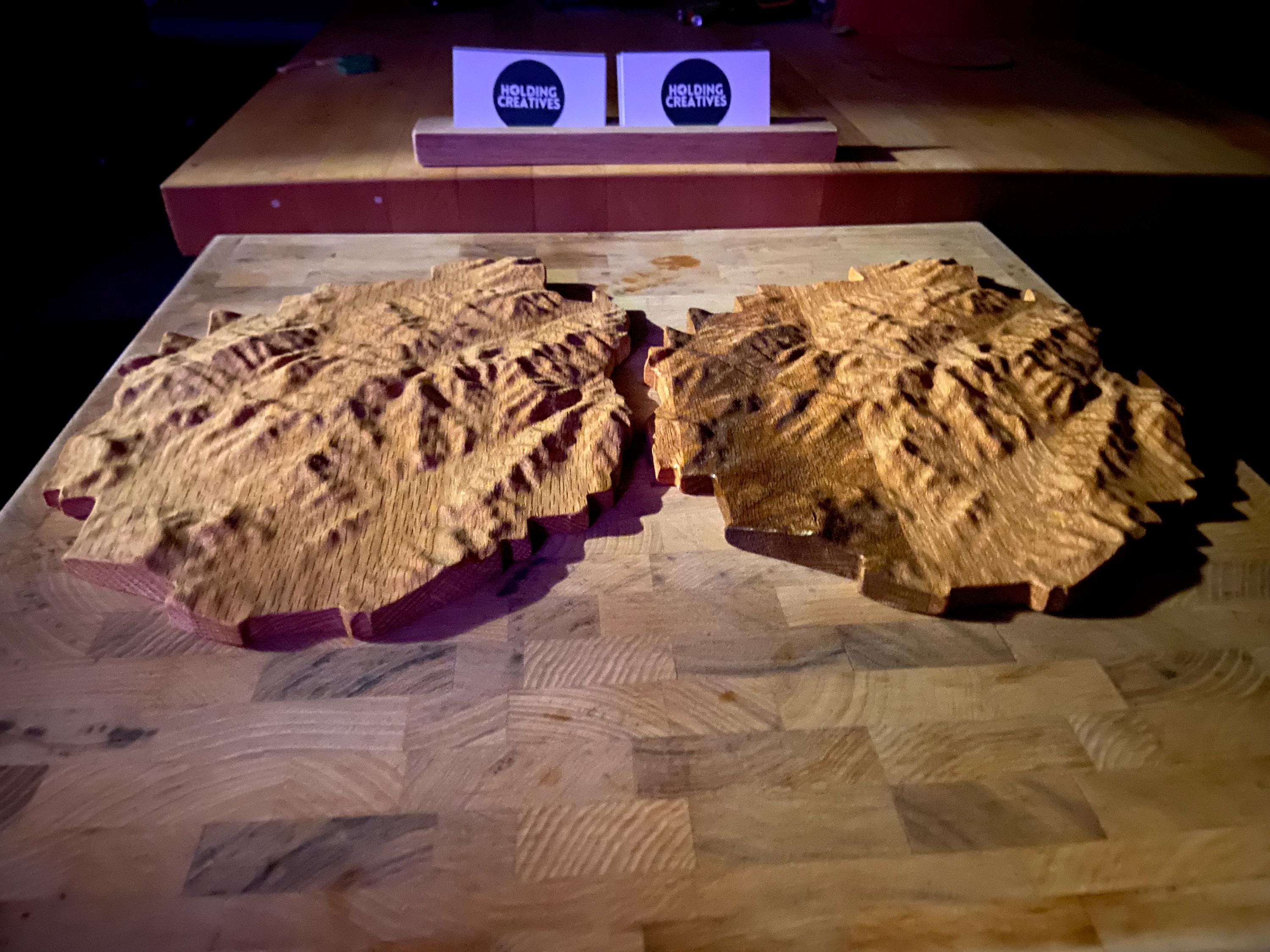 3D Topographic Map of High Peaks Region, Adirondack Mountains, NY - Etsy