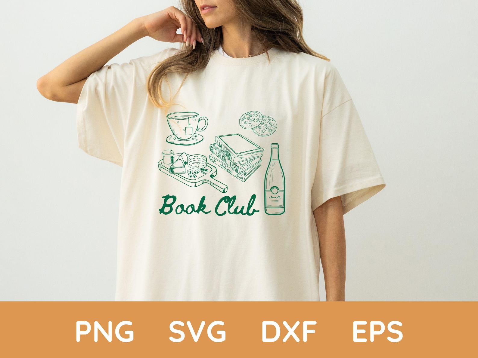 Book Club Png, Bookish Png, Book Club SVG, Romance Reader, Fantasy Png ...