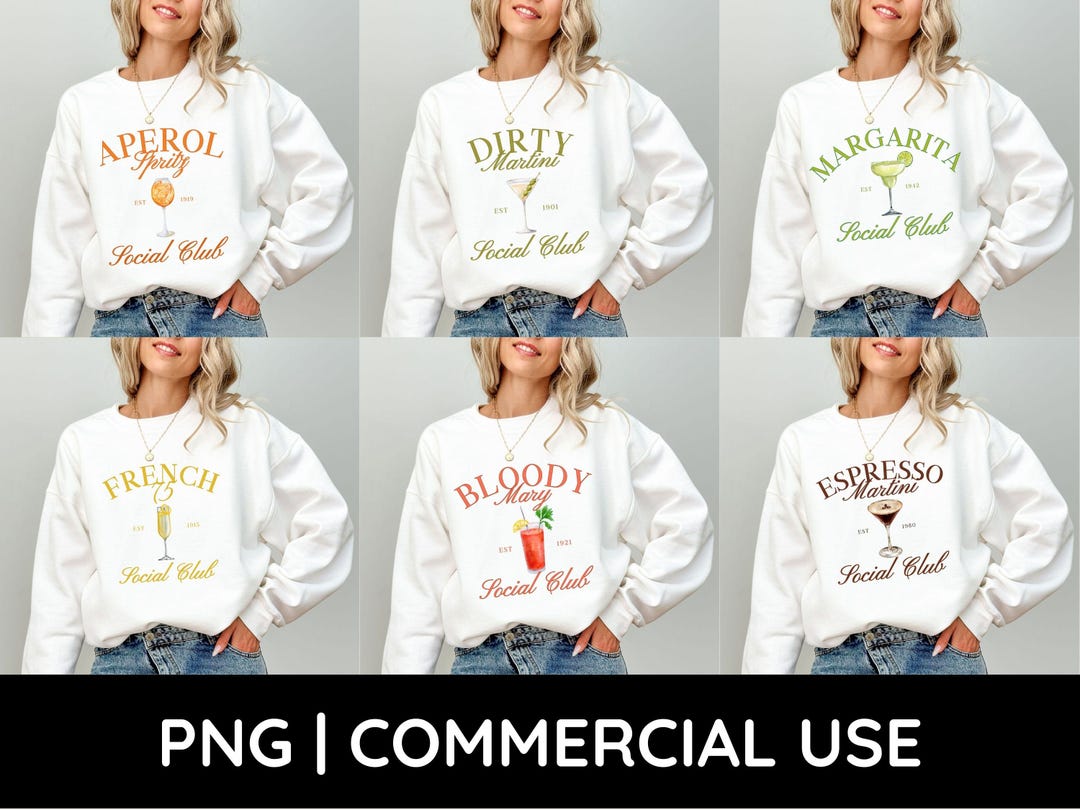 Cocktail Social Club Bundle, Cocktail Bundle, Social Club Bundle ...