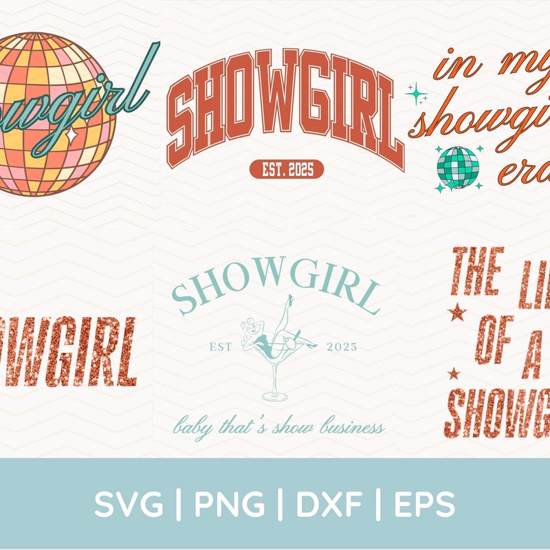 Life of a Showgirl Svg - Etsy