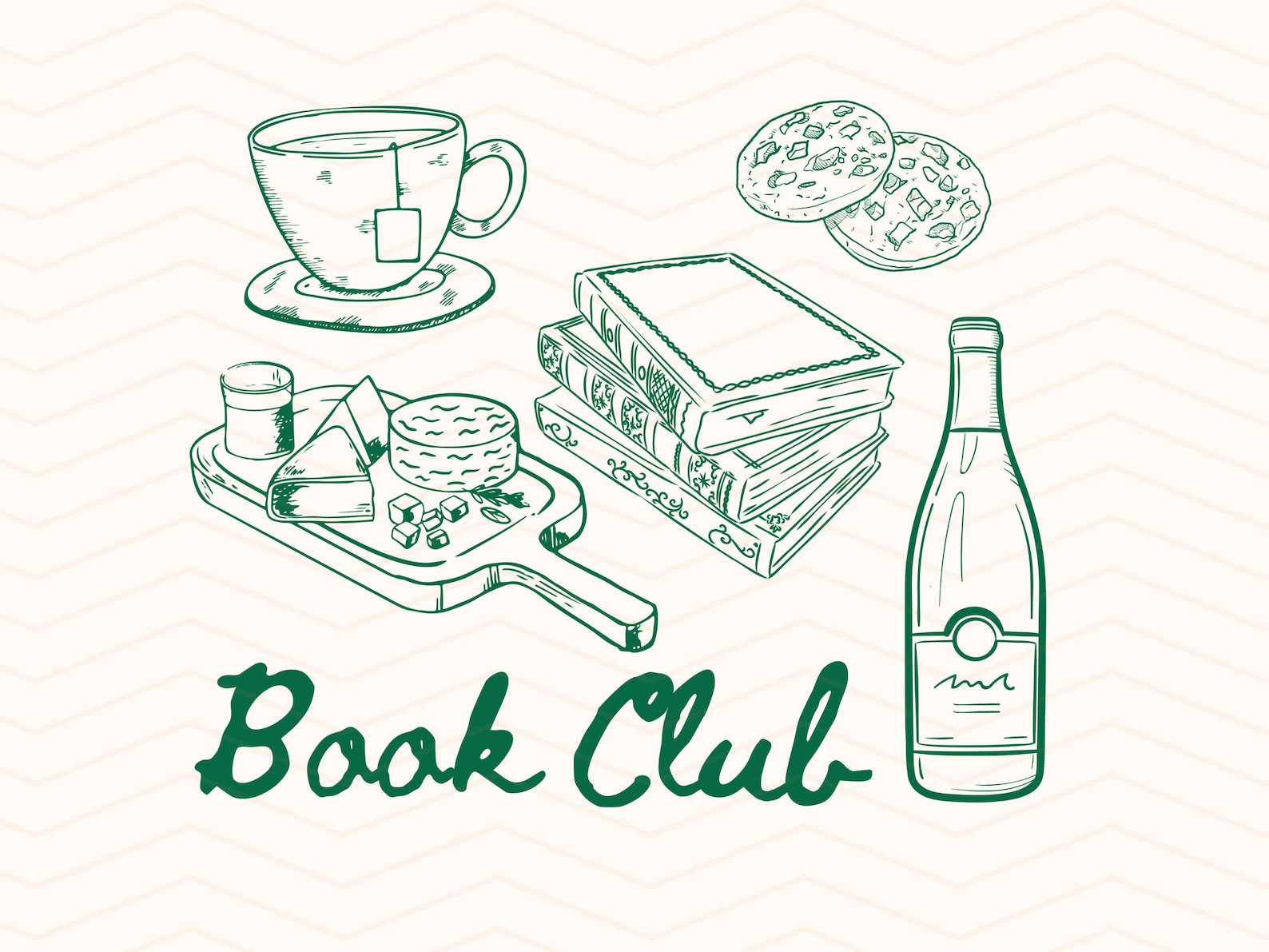 Book Club Png, Bookish Png, Book Club SVG, Romance Reader, Fantasy Png ...