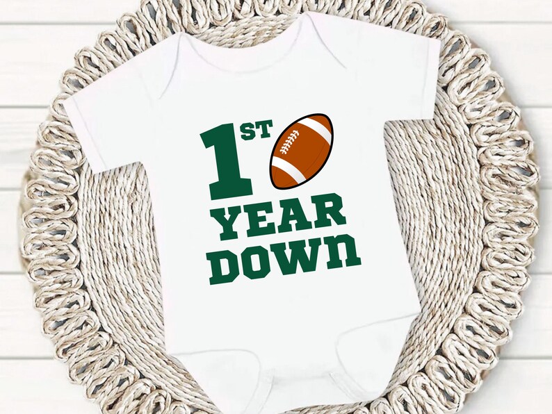 1st Year Down PNG, 1st Year Down SVG, First Year Down, Football One Svg ...