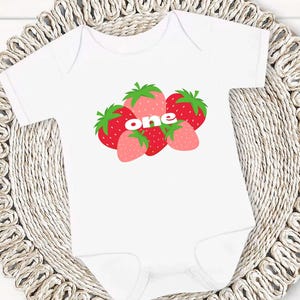 Berry First Birthday SVG, Sweet One SVG, Strawberry Birthday SVG ...