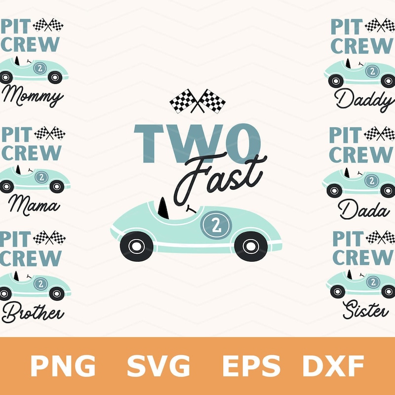 Two Fast Birthday - Etsy