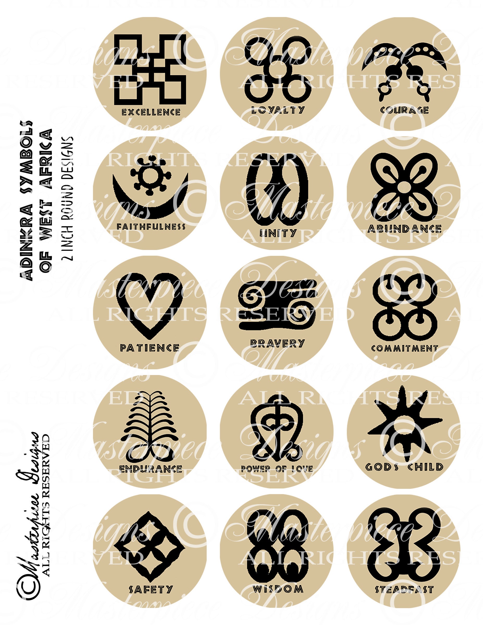 African Designs And Symbols