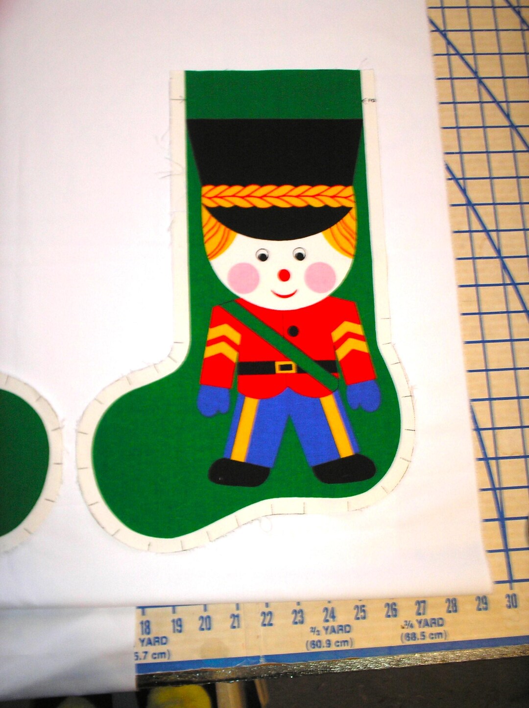 Soldier Stocking Cut Out - Etsy