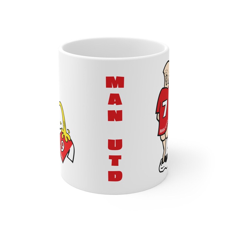 Manchester United Pee on Arsenal Funny Football Rivalry Fan Joke Mug ...