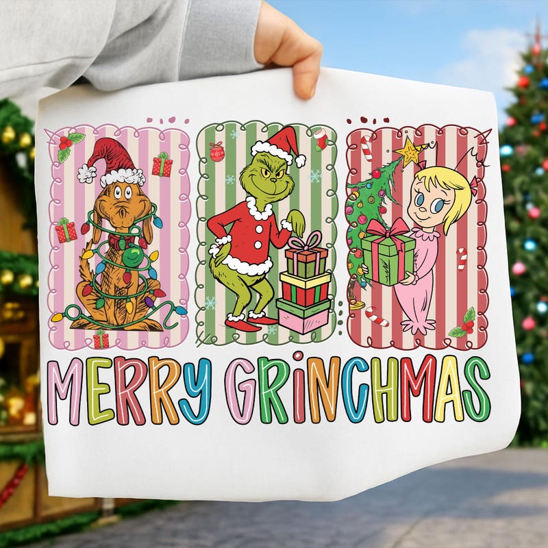 Preppy Grinch - Etsy