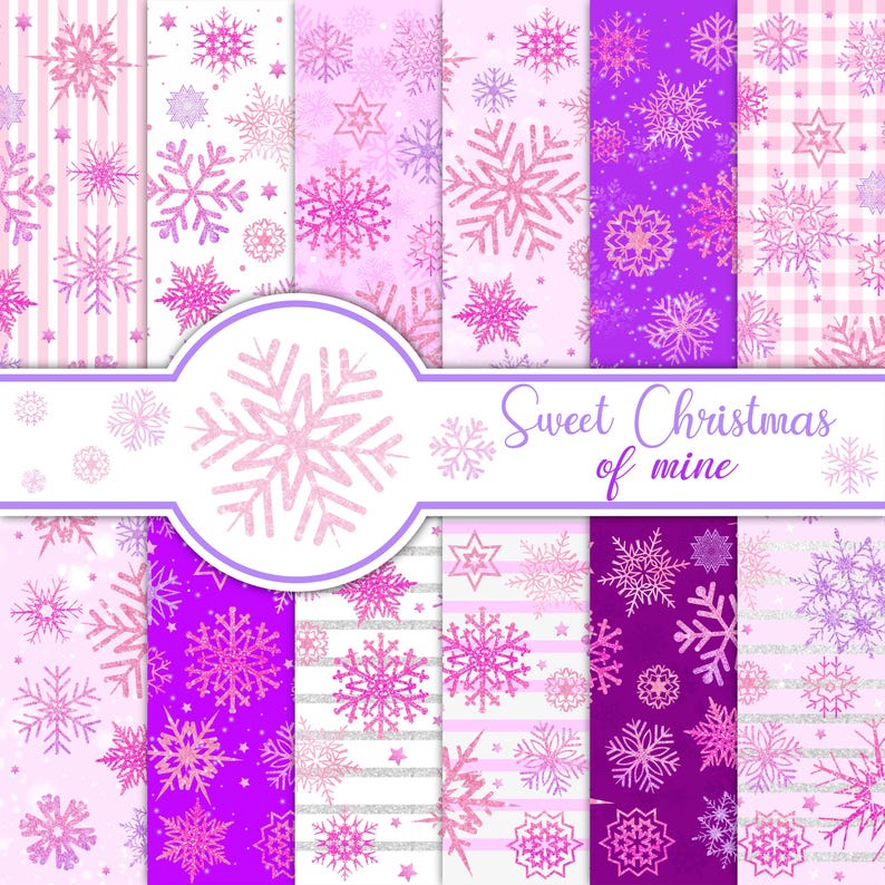 Big Bundle Christmas Seamless Pattern Png Bundle, 110 Files Christmas ...