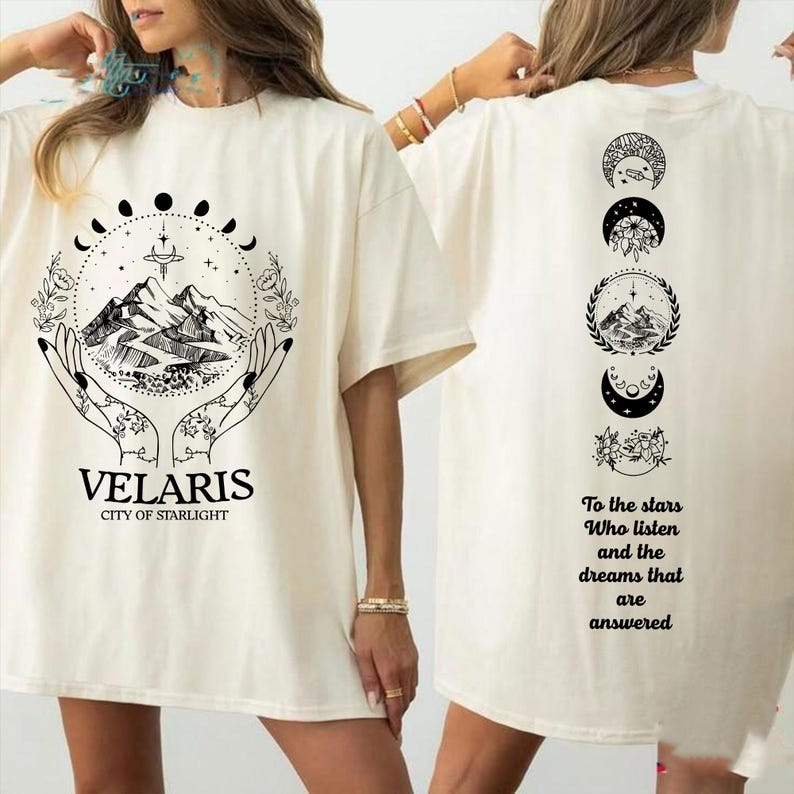 Velaris Svg, City of Starlight Svg, ACOTAR Svg, Mountain Moon Phases ...