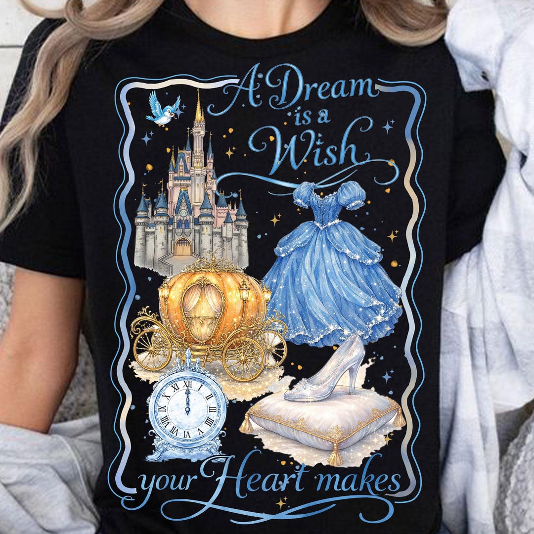 Preppy Princess PNG: A Dream is A Wish Your Heart Makes Png, Princess ...