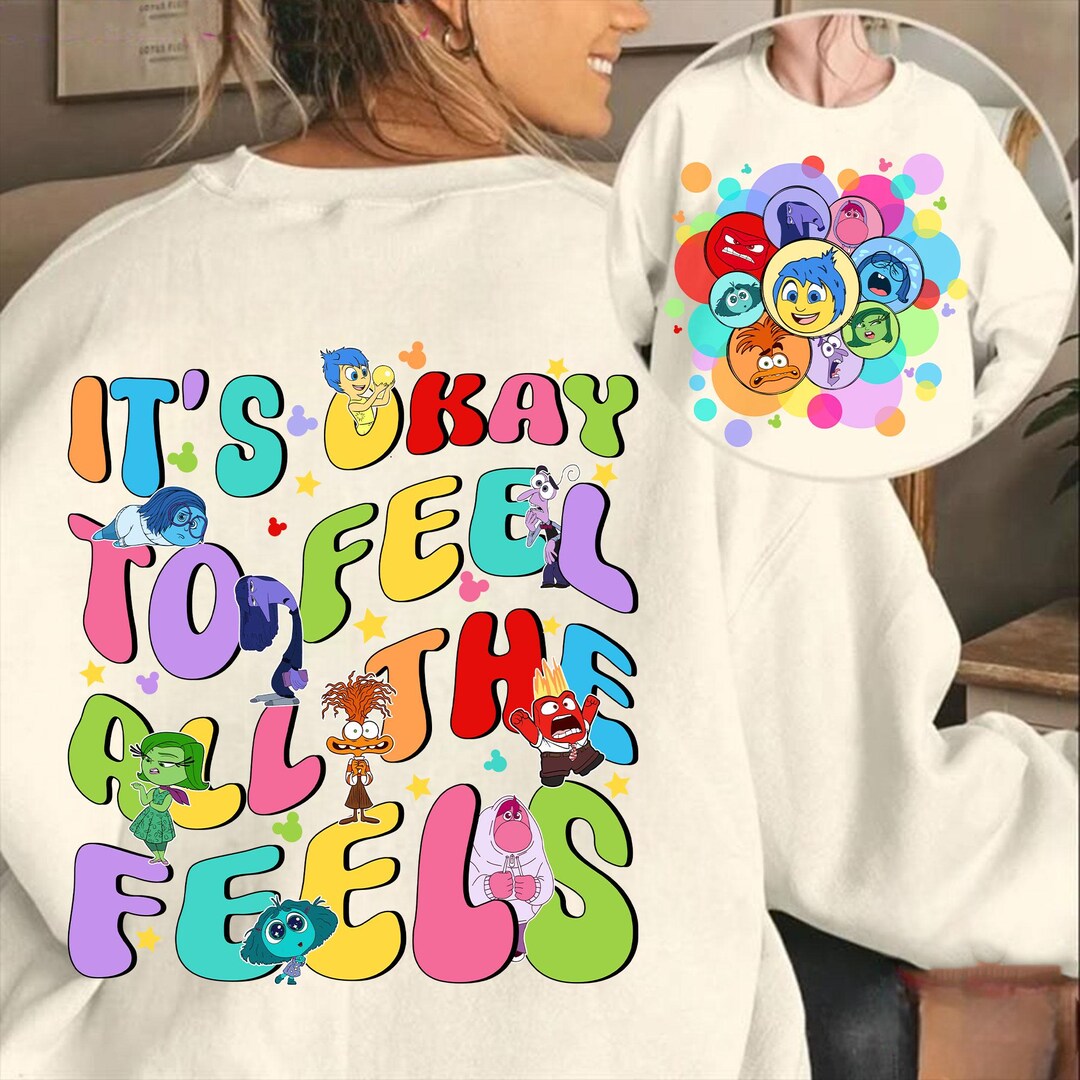 It’s Okay to Feel All the Feels Png, Emotions Friends Png, Mental ...