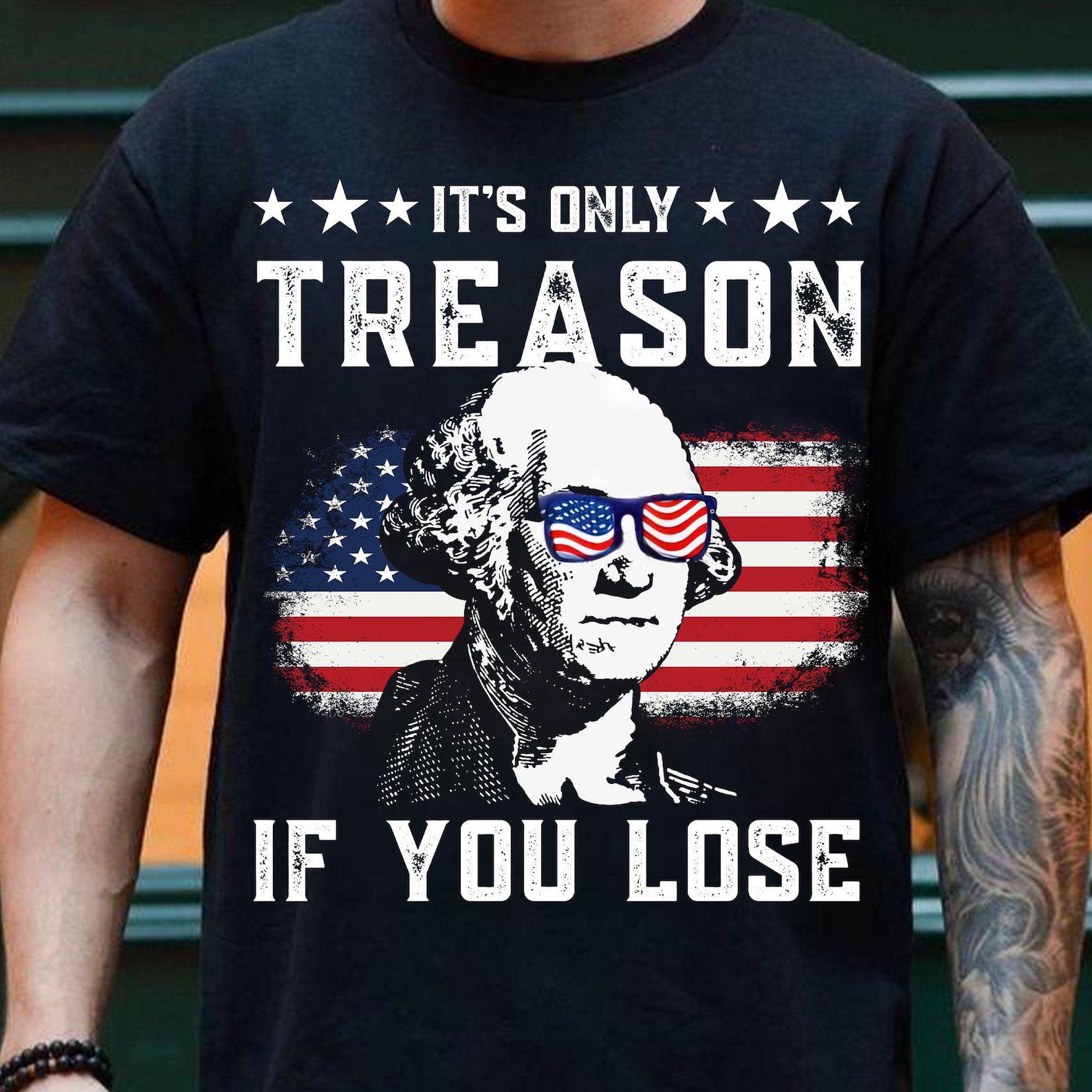 It's Only Treason If You Lose PNG, Funny George Washington Png, 4th of ...