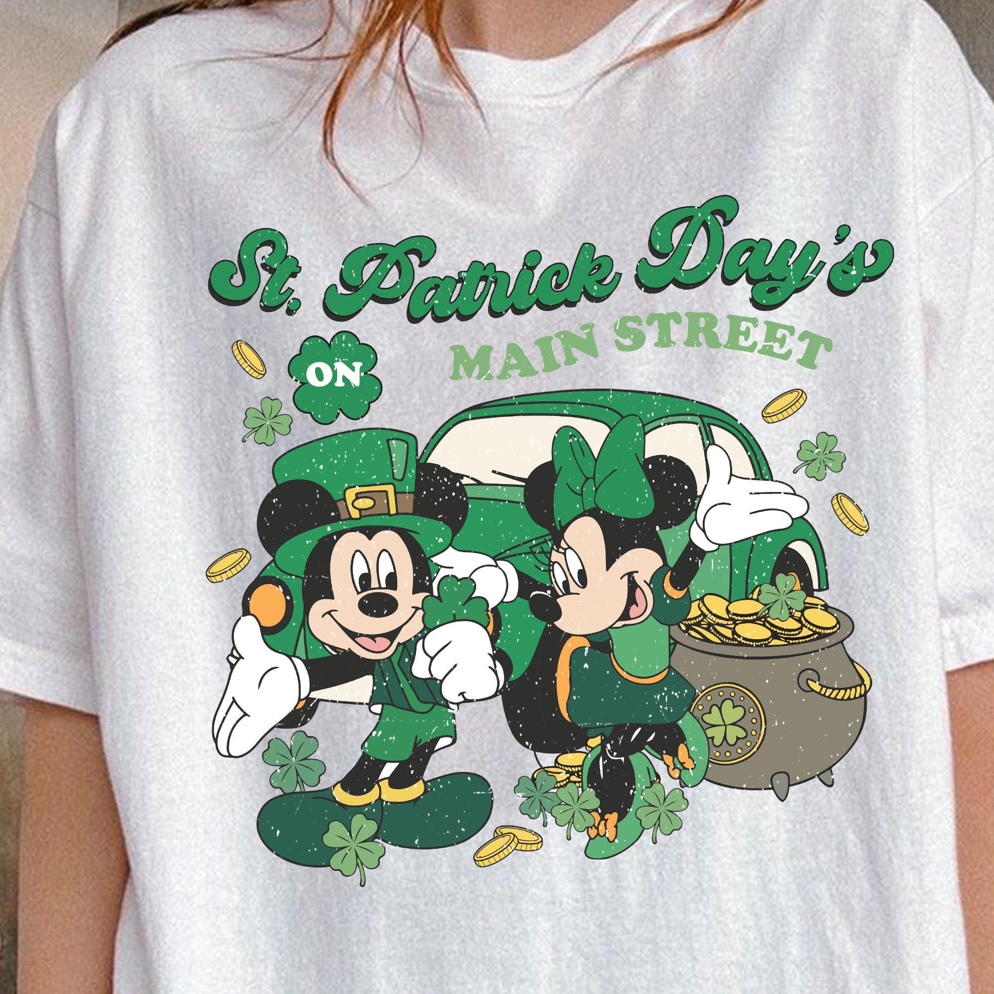 St Patrick Day on Main Street Png, Mouse and Friends, Happy St Patrick ...