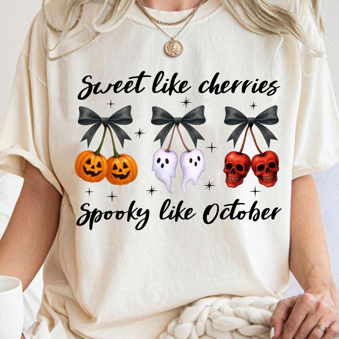 Halloween Spooky Cherries Png, Sweet Like Cherries Png, Spooky Like ...
