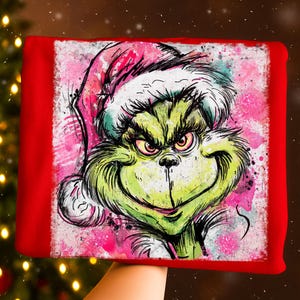 Preppy Grinchmas PNG: Retro 90s Christmas Design (digital Download) - Etsy