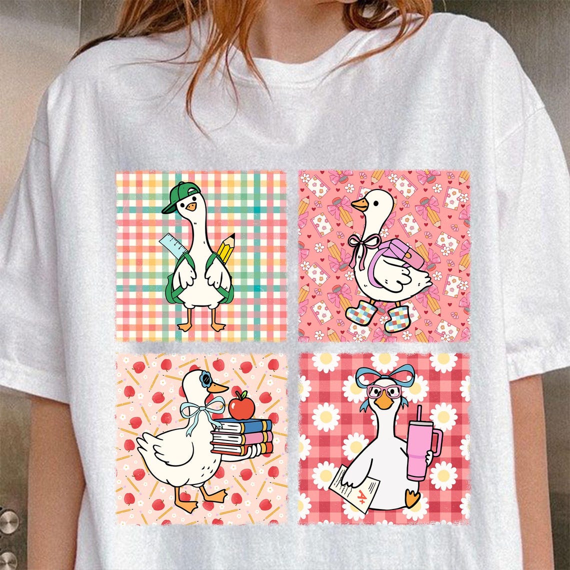 Back to School Goose Png, Silly Goose Teacher Png, First Day of School ...