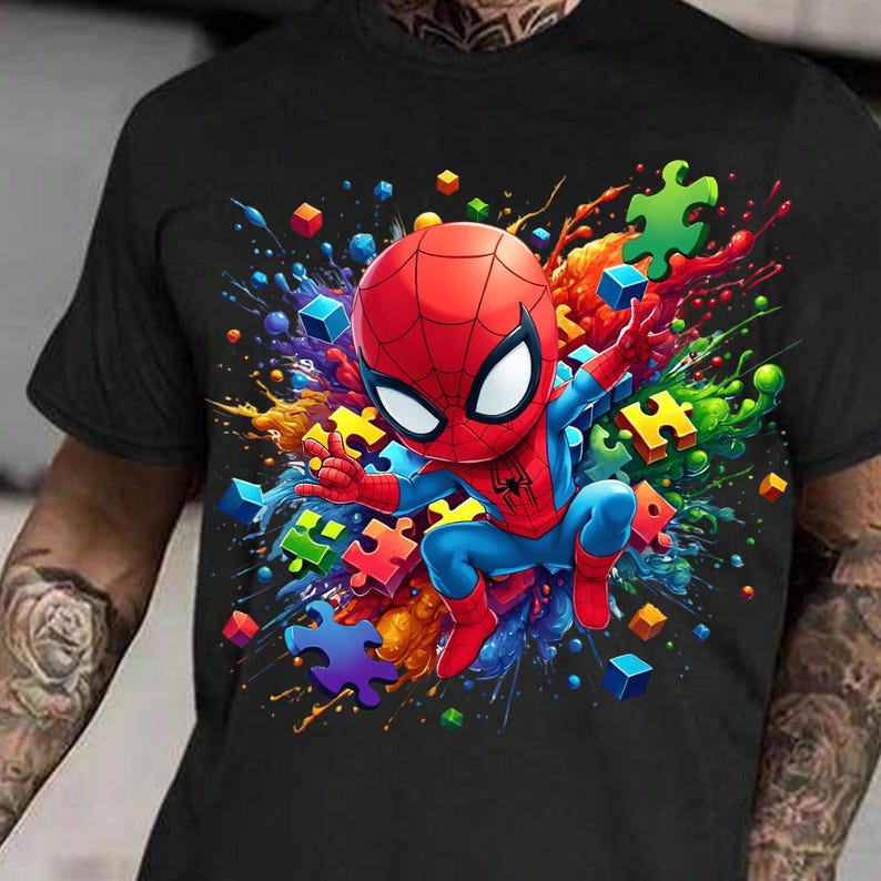 Spider Autism Png, Super Power Autism Png, Autism Puzzle Piece Png ...