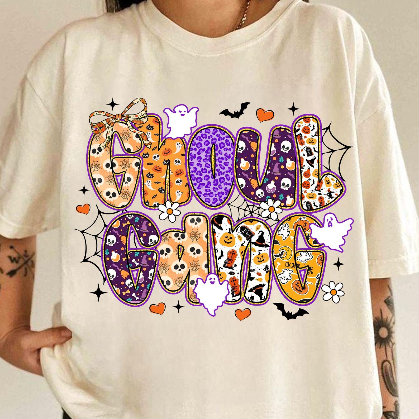 Preppy Halloween Png, Ghoul Gang Halloween Png, Spooky Season Png ...