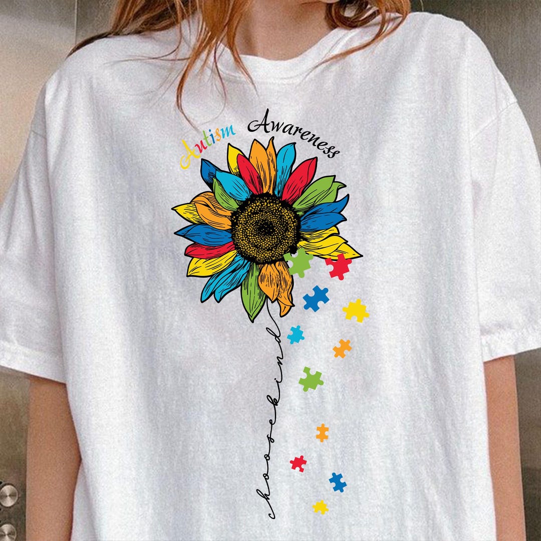Autism Sunflower Png, Autism Awareness, Autism Month Png, Au-some ...