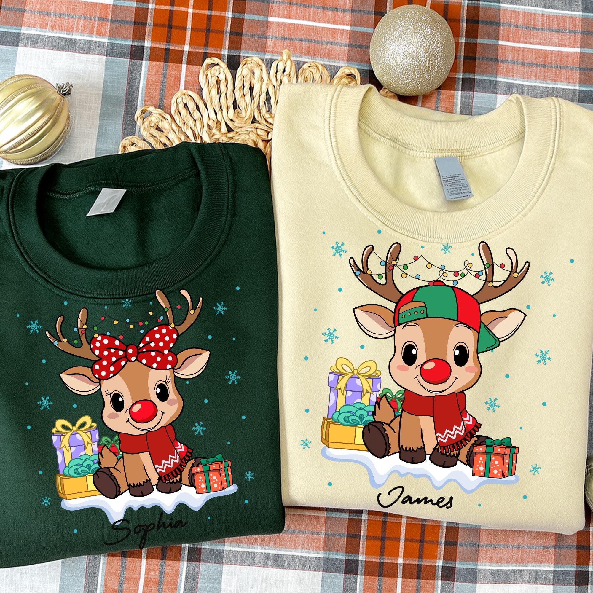 Custome Kids Christmas Png: Reindeer Christmas Png, Christmas Couple ...