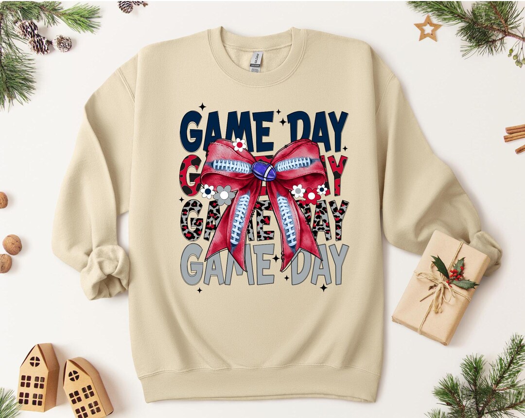 New England Patriots Inspired Football Sweatshirt, Patriots Sweater ...