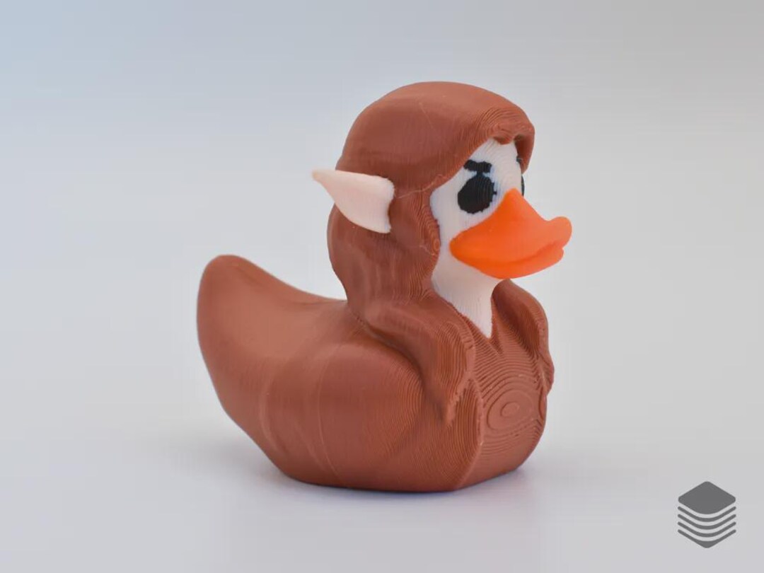 Fantasy Elf Duck STL File | 3D Printable Magic Duck Figurine | PLA ...