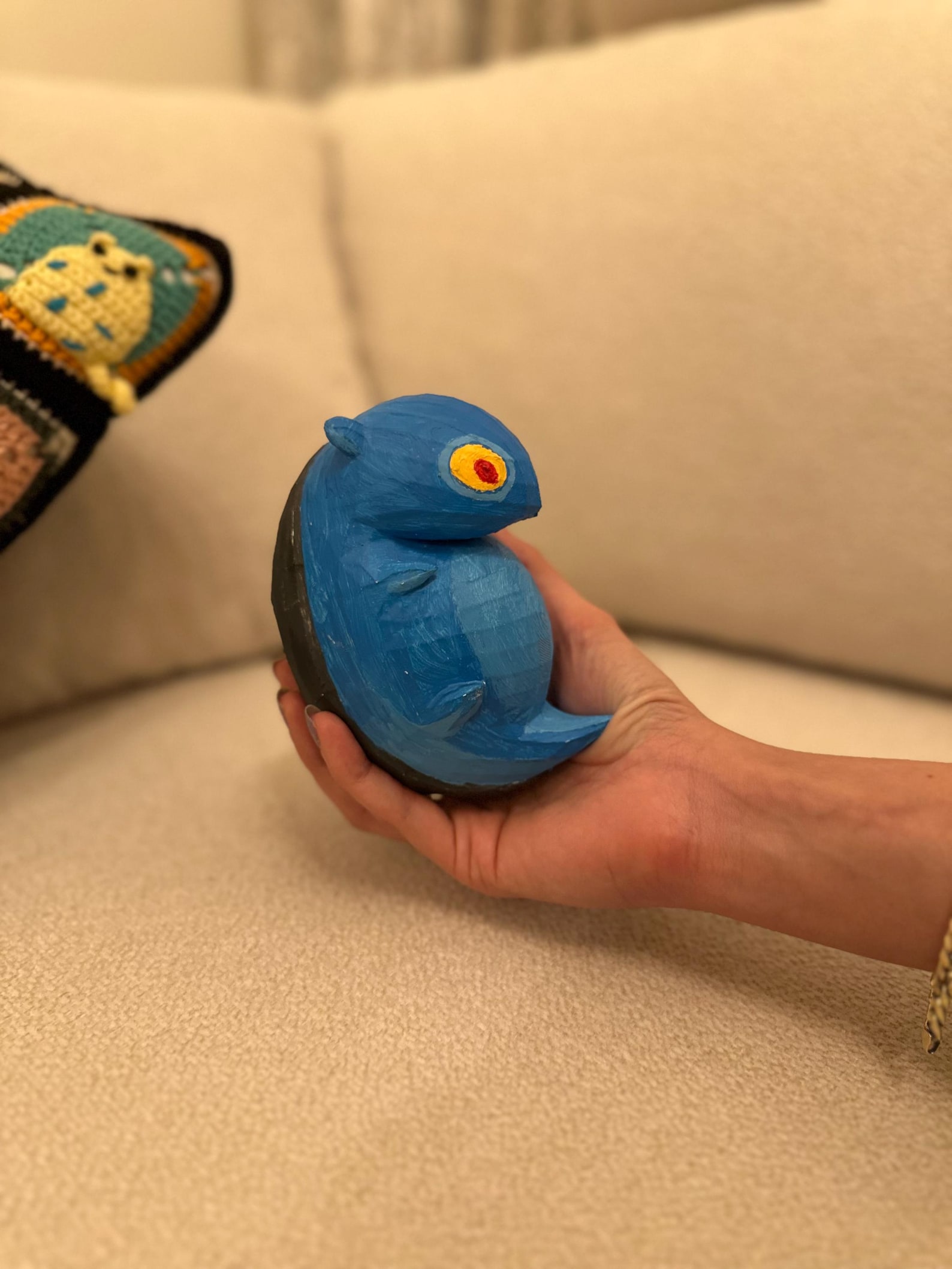 Valorant Gekko Dizzy Figurine | Minimalist Design, Carved Details | 3D ...