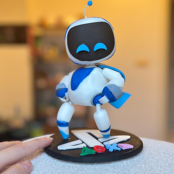 Astro Bot Figure - Etsy