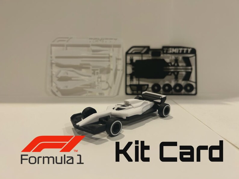 Formula 1 Kit Card STL File | STL File | Perfect for 3D Printing and ...