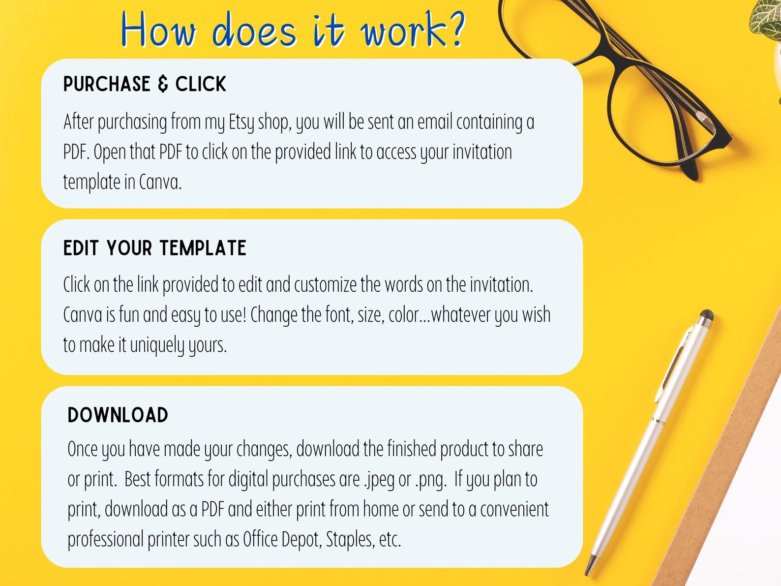 Pinkfong Hogi Birthday Invitation, Digital Download, Edit With Canva ...