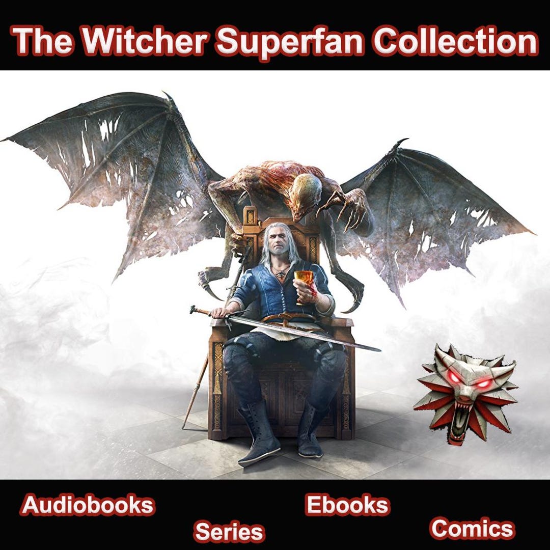 The Witcher Superfan Collection - Audiobooks, Ebooks, Comics, Series - Etsy