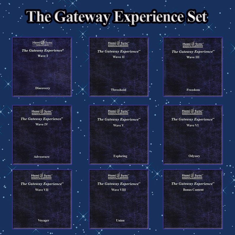 The Gateway Experience Complete Waves I-VIII Plus Bonuses on Disks - Etsy