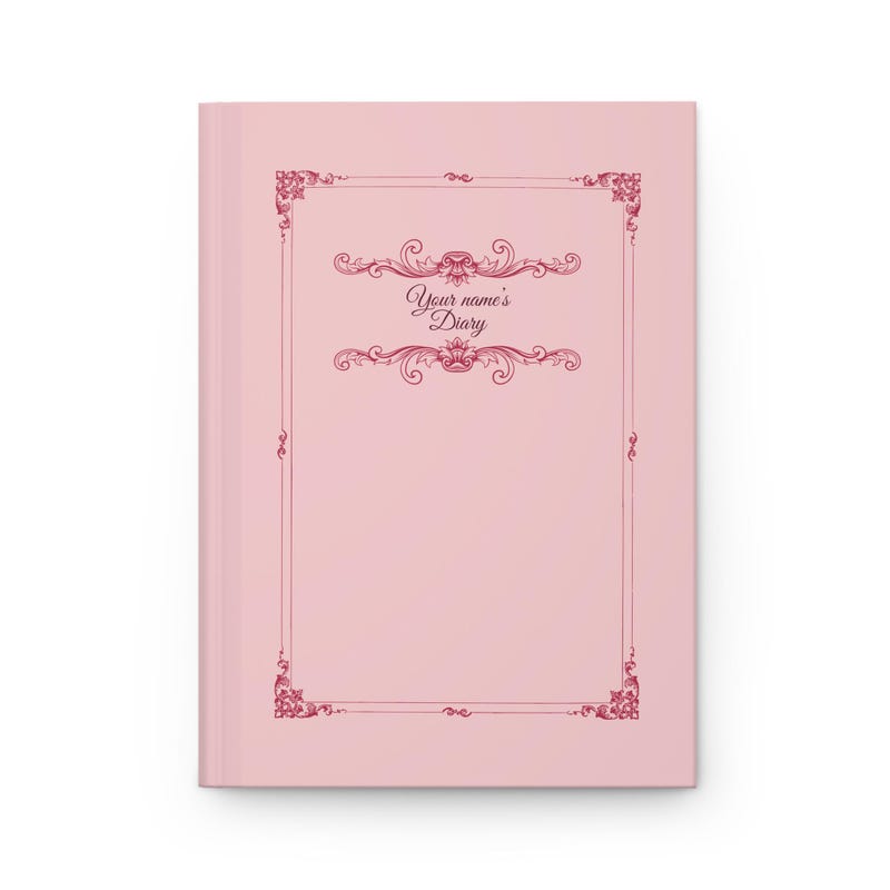 Pink Diary - Etsy